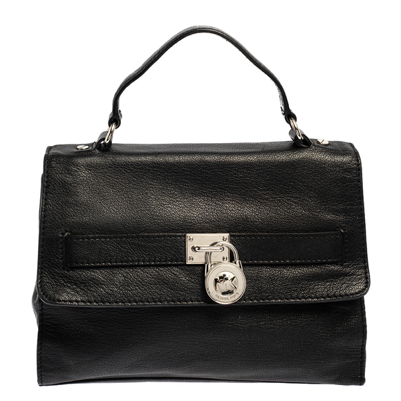 Michael Kors | Bags | Michael Michael Kors Black Pebbled Leather ...